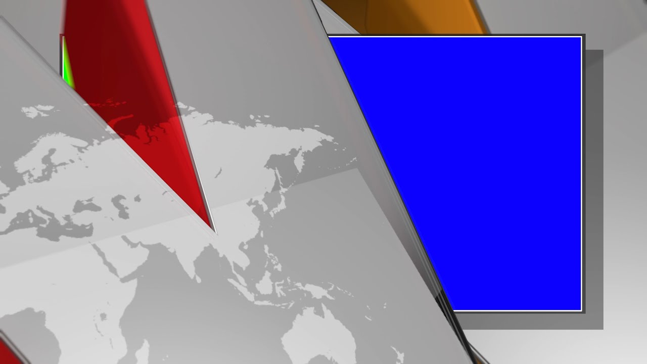 Equal Breaking News Green Screen Blue Screen Golden Themed Template ...