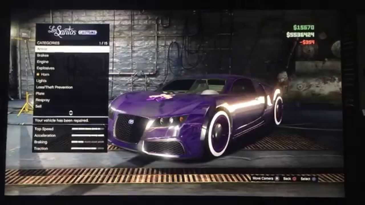Rare 4D Paint Job '' violet trance'' (Gta 5 online) - YouTube
