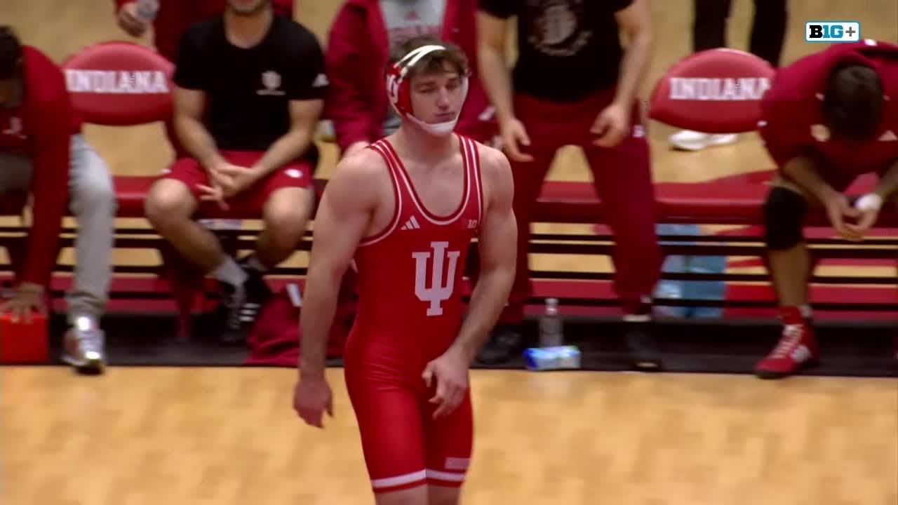 184 lbs: Army's Dave Barrett vs. Indiana's Sam Goin | Indiana Wrestling ...