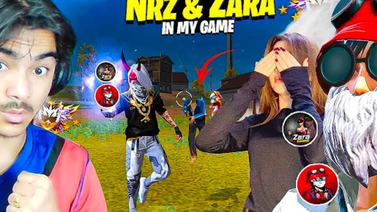 Tgr Nrz & Zara Gaming in my Game😱 Destroying Youtubers Lobby - Laka ...