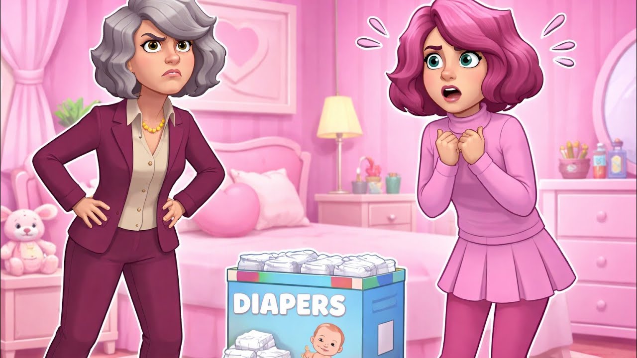 Childish mom order kids diapers/Poops in them/ gets grounded extremely ...