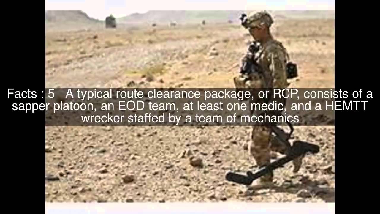 Route clearance (IEDs) Top #8 Facts - YouTube
