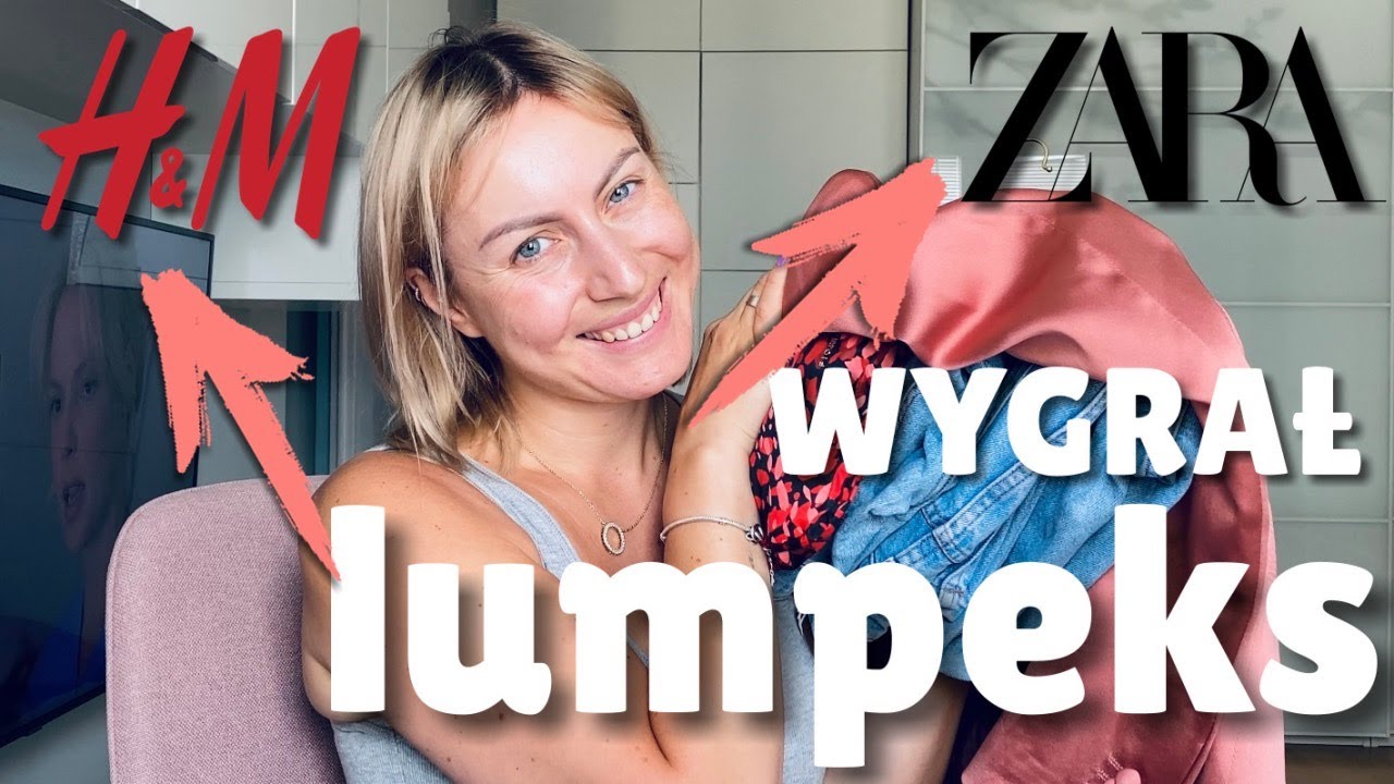 LUMPEKS H&M I ZARA - tak się robi zakupy | Second hand jak zwykle ...