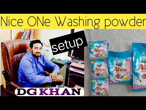 detergent powder setup / Nice ONe washing powder DG khan 0303.5743042 ...