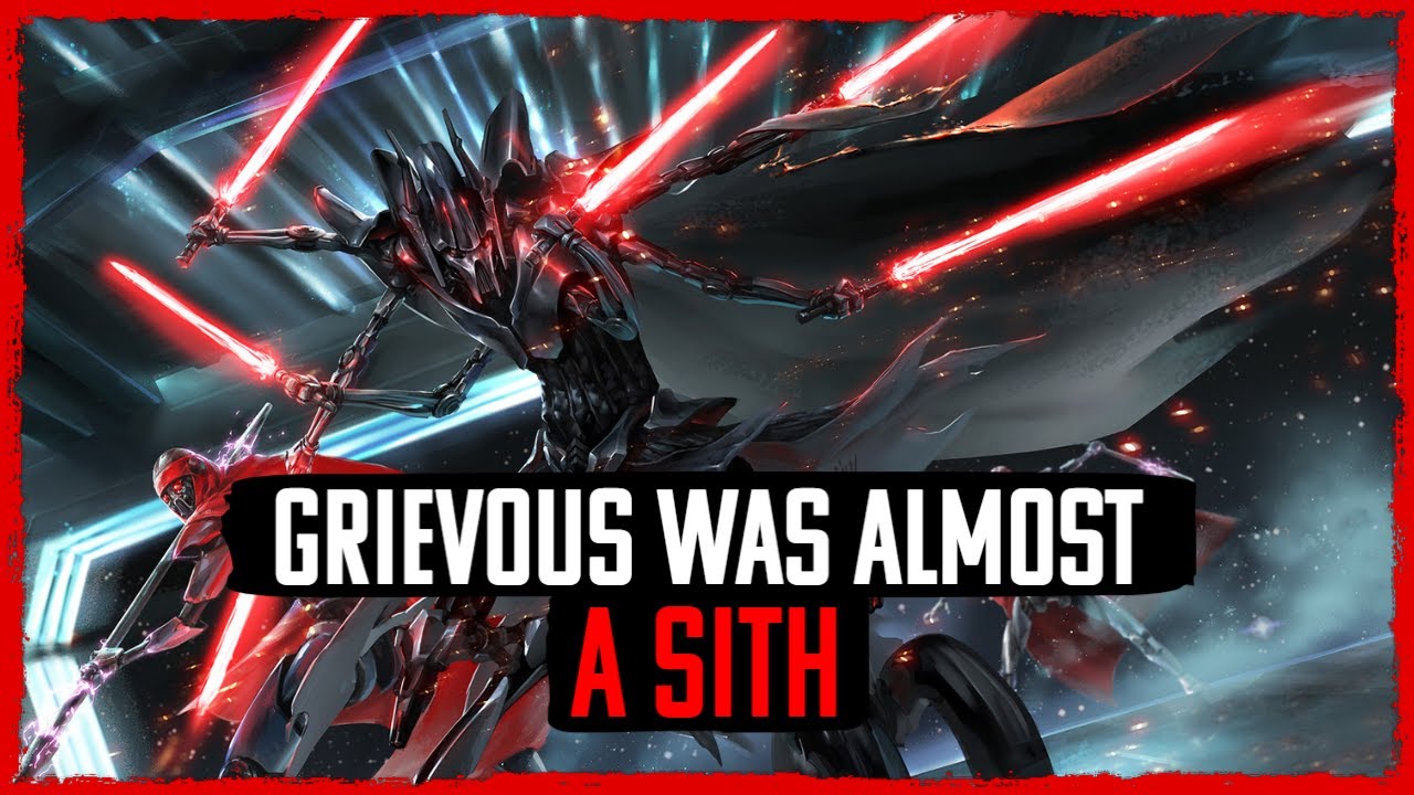 Grievous Was ALMOST Force Sensitive - YouTube