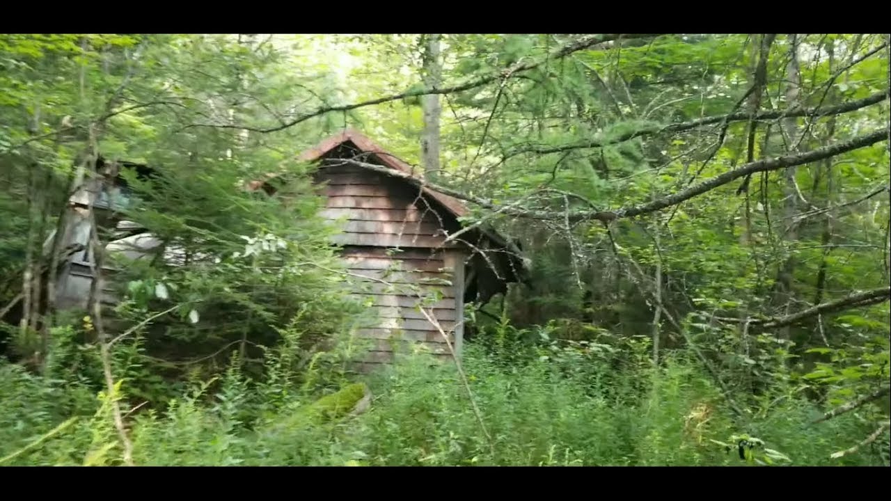 Looking Inside 2 Abandoned Shacks, Exploring - YouTube