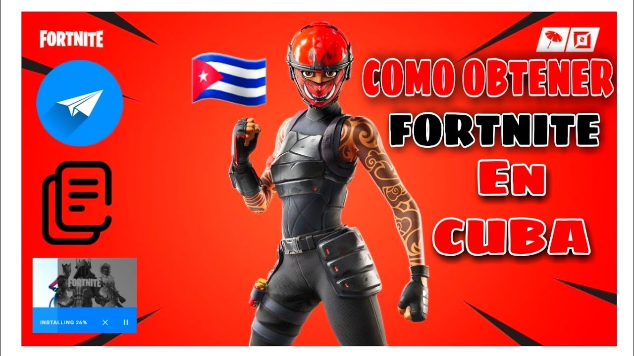 Como DESCARGAR FORTNITE en CUBA para PC y Android🇨🇺||Tutorial Español ...