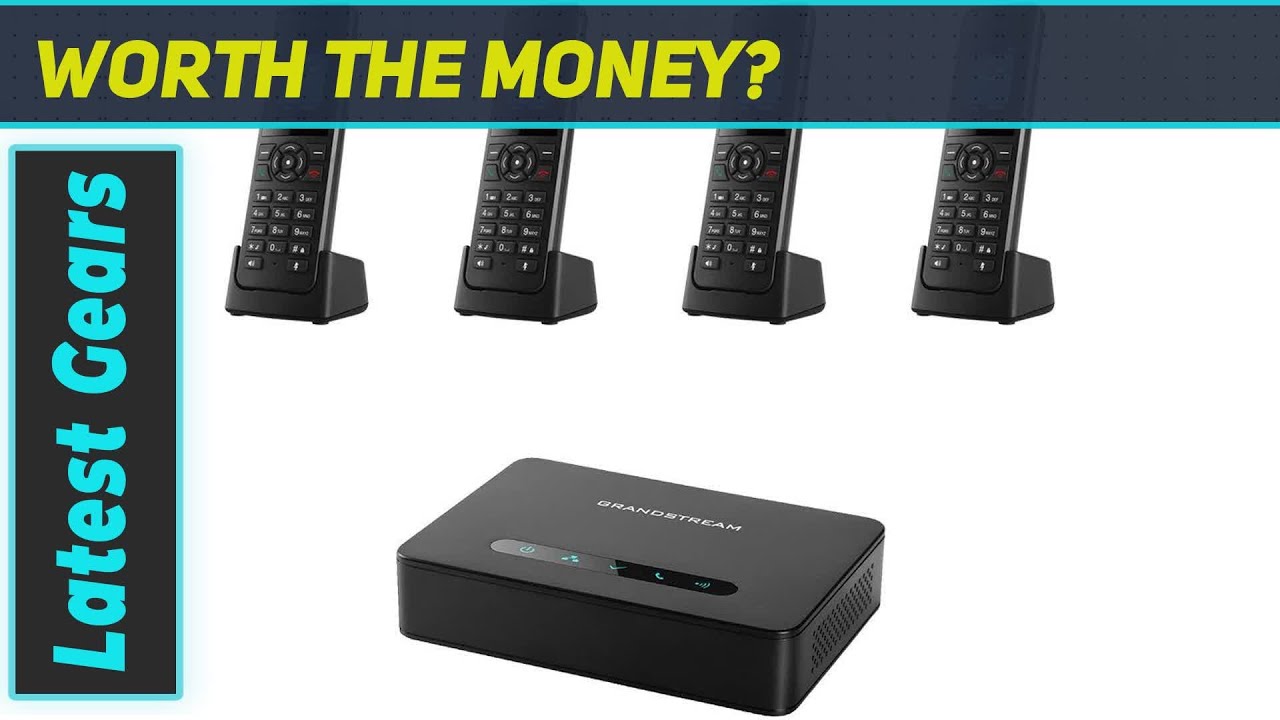 Grandstream DP750 + DP720: The Best Long-Range DECT VoIP Solution - YouTube