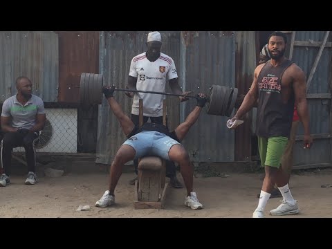 Nigeria Heavy Weight Gymer Monster In The Room - YouTube