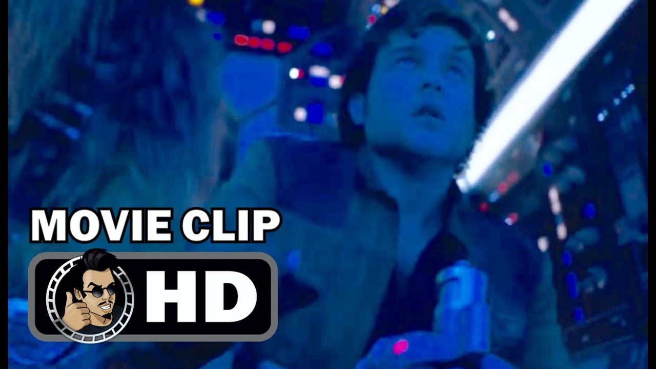 SOLO Movie Clip - Millennium Falcon Chase (2018) Alden Ehrenreich Star ...