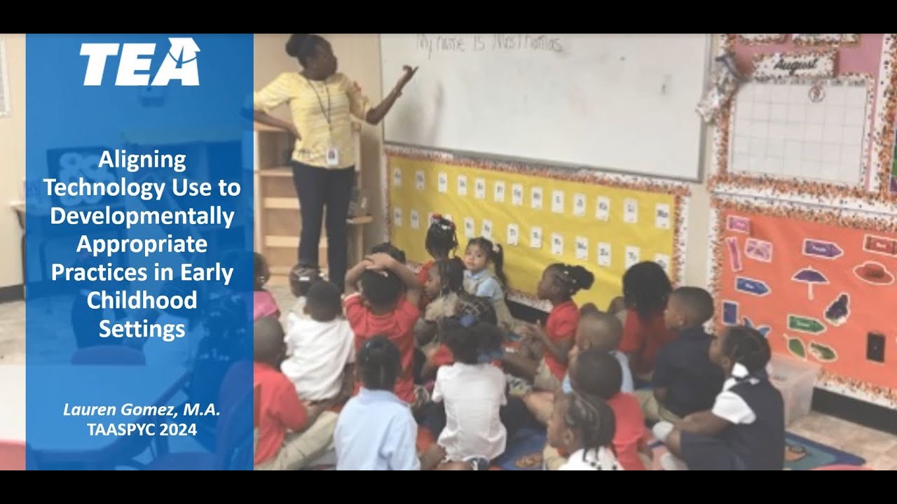 Aligning Technology to Developmentally Appropriate Practices in Early ...