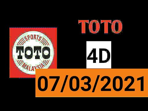 Toto 4D tips number 07/03/2021 - YouTube