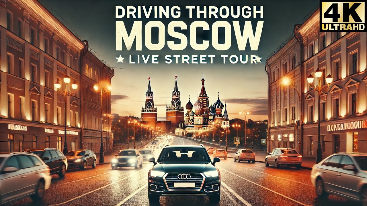Driving Through Moscow 🇷🇺 Stunning Cityscapes in Real Time - YouTube