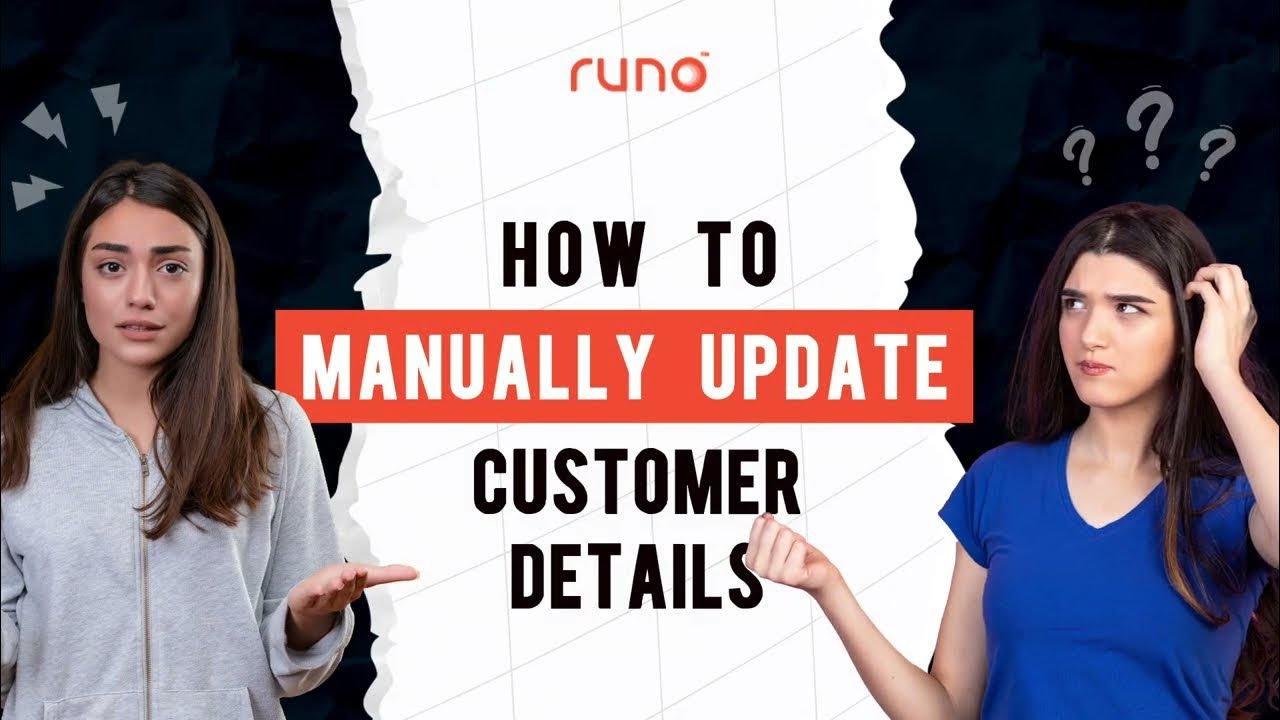 How to update customer details on Runo CRM | Web Version | Runo - YouTube