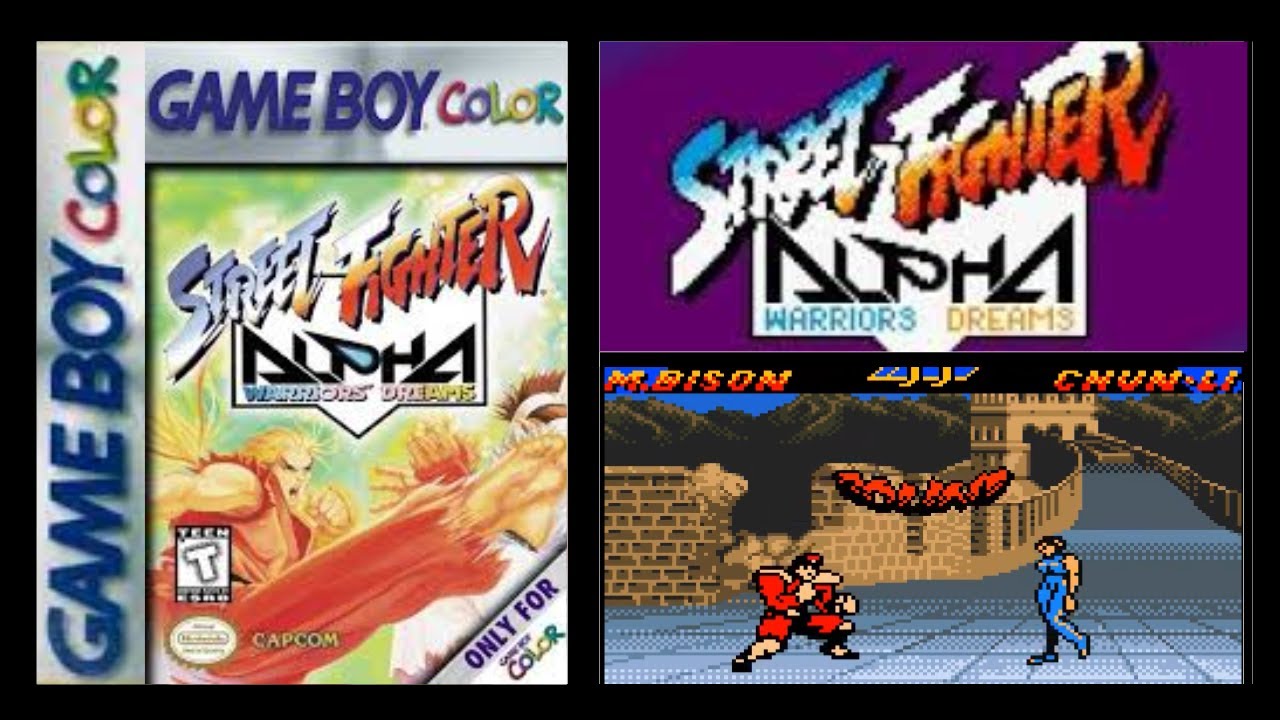 STREET FIGHTER ALPHA - ( GAME BOY COLOR ) - [ BIZON ] - PLAYTHROUGH ...