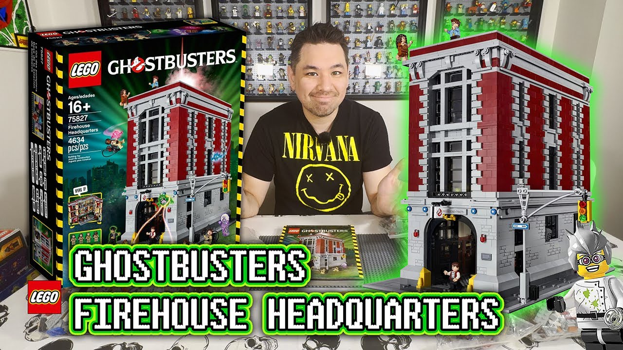LEGO Ghostbusters Firehouse Headquarters 75827 | Dr. Brickenstein - YouTube