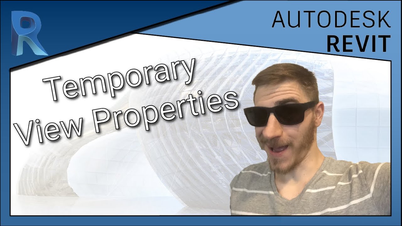 How to use Temporary View Properties | Revit - YouTube