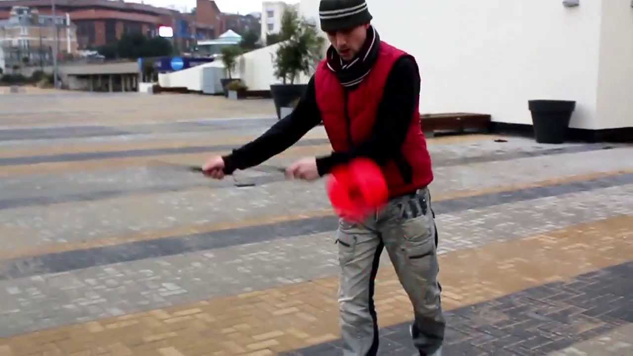 New Red Diabolo - YouTube