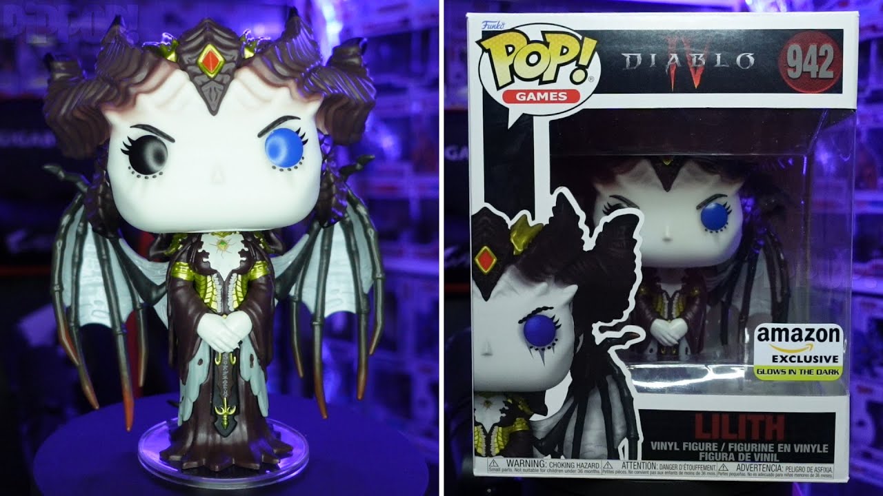 LILITH 942 GLOW | UNBOXING FUNKO POP DIABLO 4 - YouTube