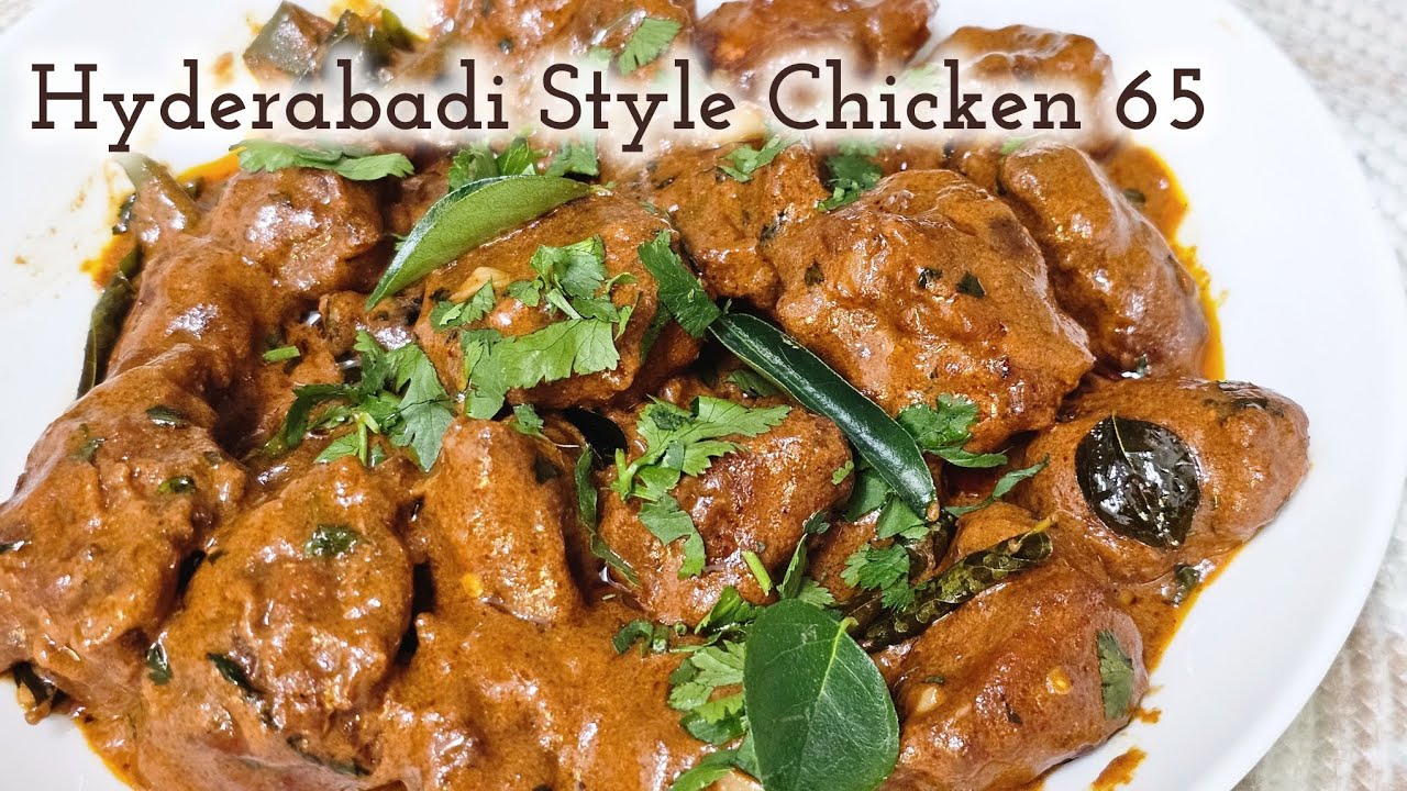 Hyderabadi Chicken 65 | Authentic Restaurant Style Recipe - YouTube