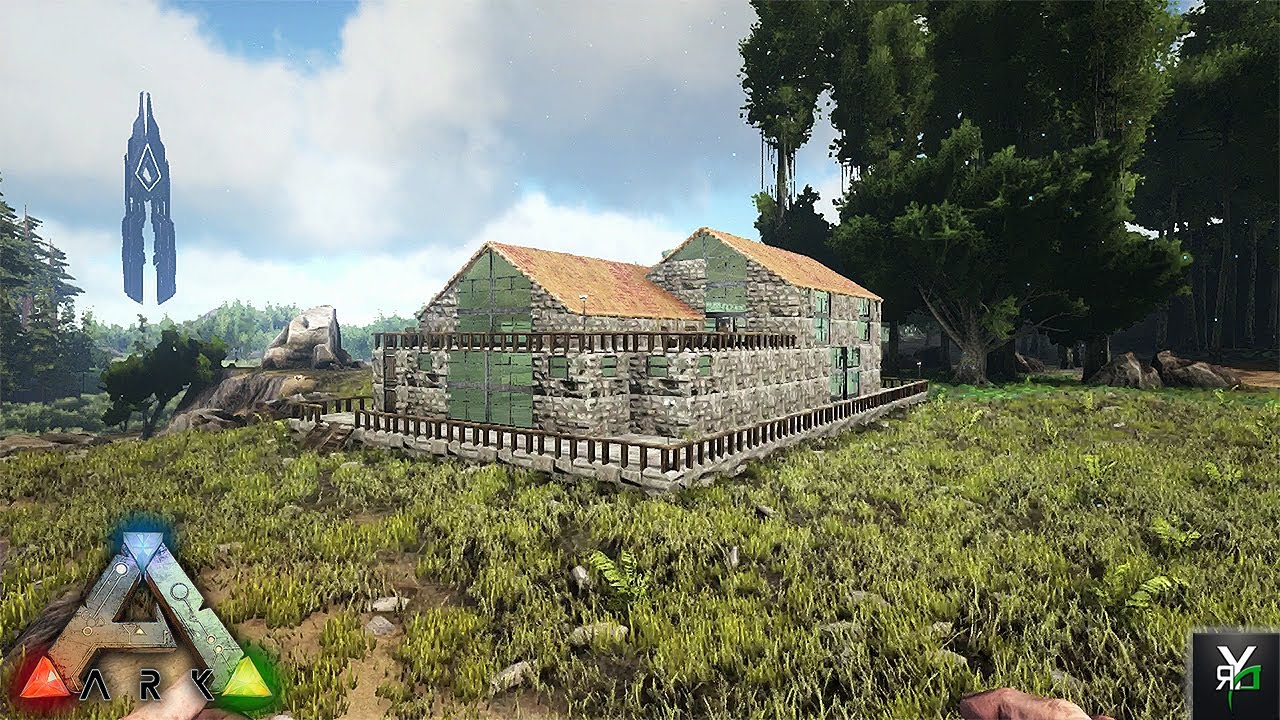 FAMILY HOME DESIGN!!- Ark Building Montage Monday EP 40 - YouTube