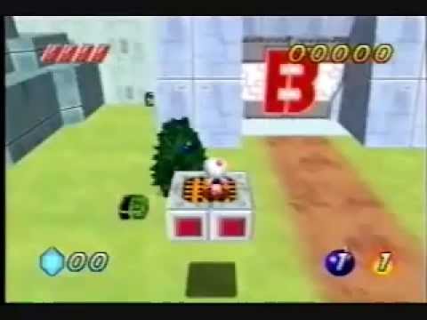 Planet Bomber Area 1 (Part 1/2): Bomberman Hero 100% Walkthrough - YouTube