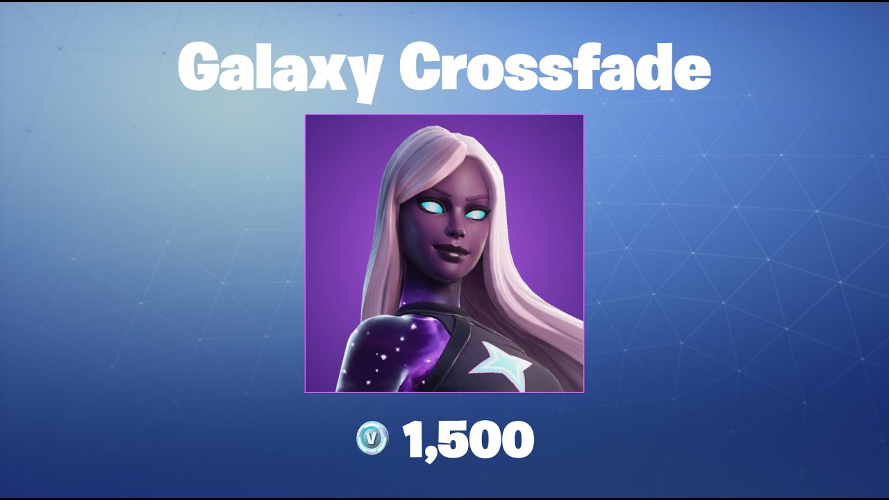 Galaxy Crossfade | Fortnite Outfit/Skin - YouTube