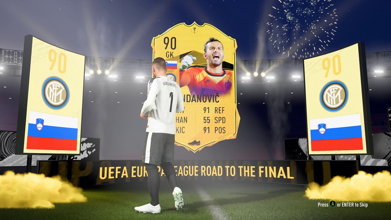 FIFA 20: Ultimate Team - Pack Opening - UEFA EL RTTF Samir Handanovič ...
