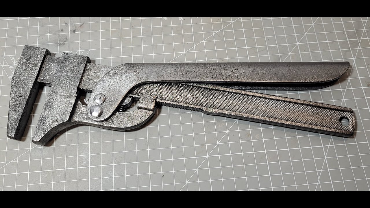 Restoration of vintage WW2 military? adjustable wrench J.A.Henckels ...