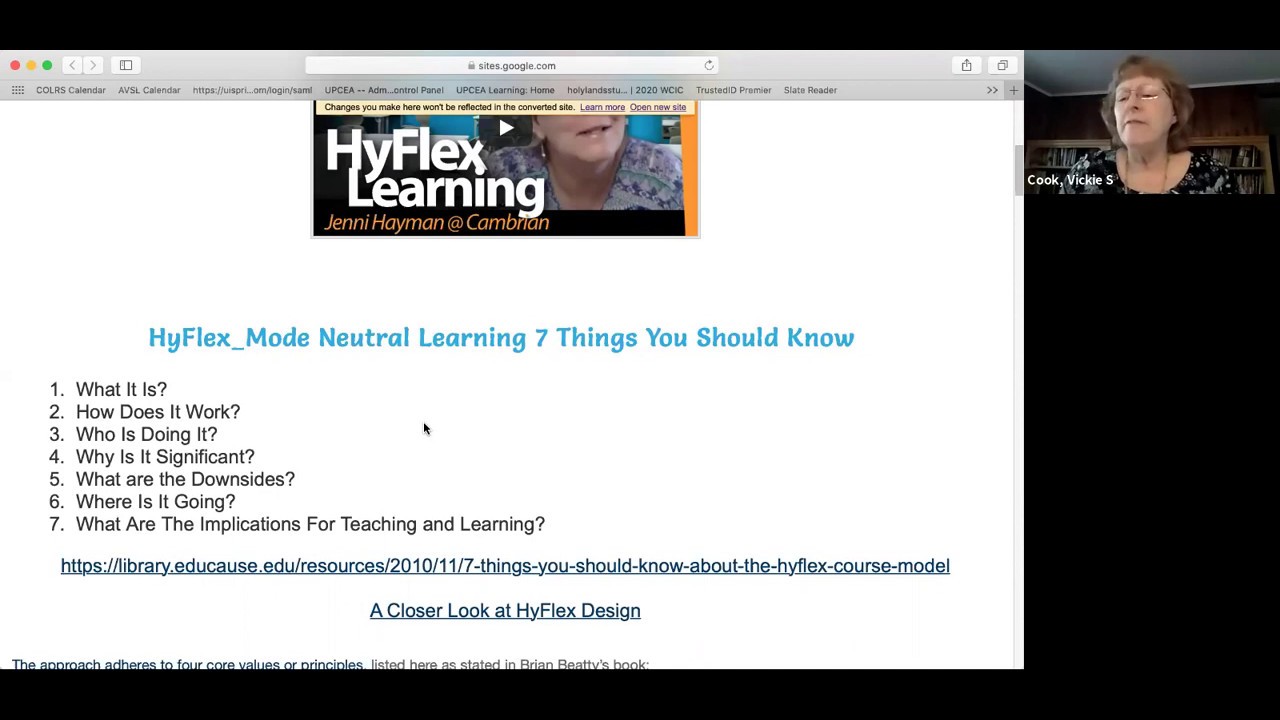 The HyFlex Course Model - YouTube