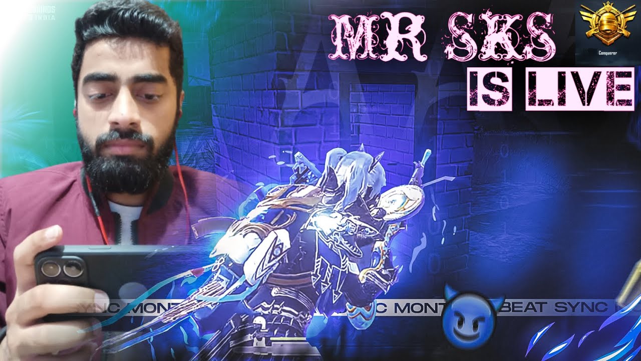 🇮🇳 BGMI Live with Mr SKS || ROAD TO 500 SUBS ️ || MrSKSgamingYT - YouTube
