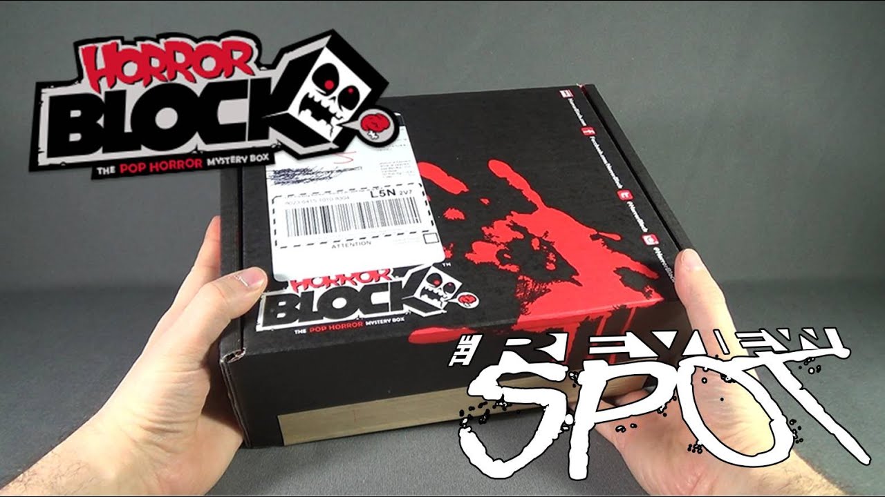 Subscription Spot - Horror Block December 2015 Subscription Box OPENING ...