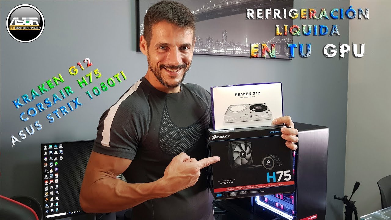 Refrigeración líquida en nuestra GPU. Kraken G12 - Corsair H75 en Asus ...