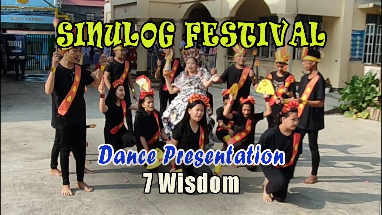 Sinulog Festival Dance Presentation - 7 Wisdom Batch 2 - YouTube