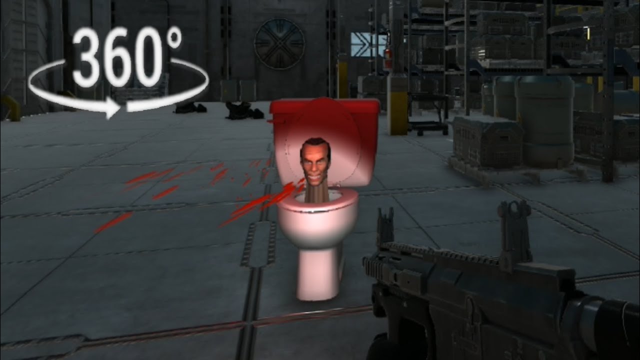 360° VR | Skibidi Toilet Horror Game Play in 360 Video - YouTube