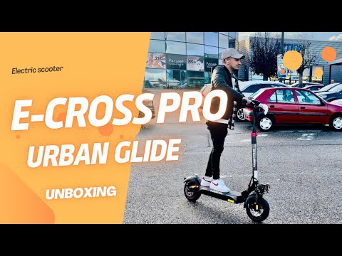 Powerful Electric scooter #E-cross Pro || from Urban Glide || unboxing ...