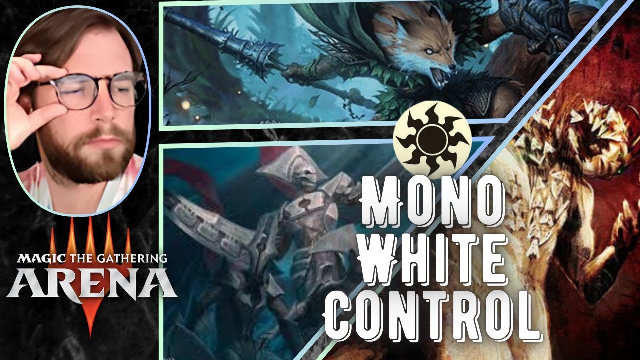 Mono White Control: Lock Down & Dominate! | MTG Deck Tech & Gameplay ...