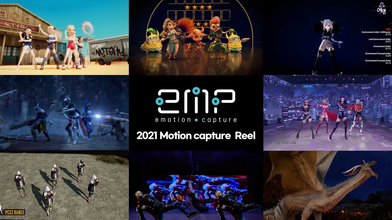 2021 Motion capture Reel - EMP Emotion Capture - YouTube