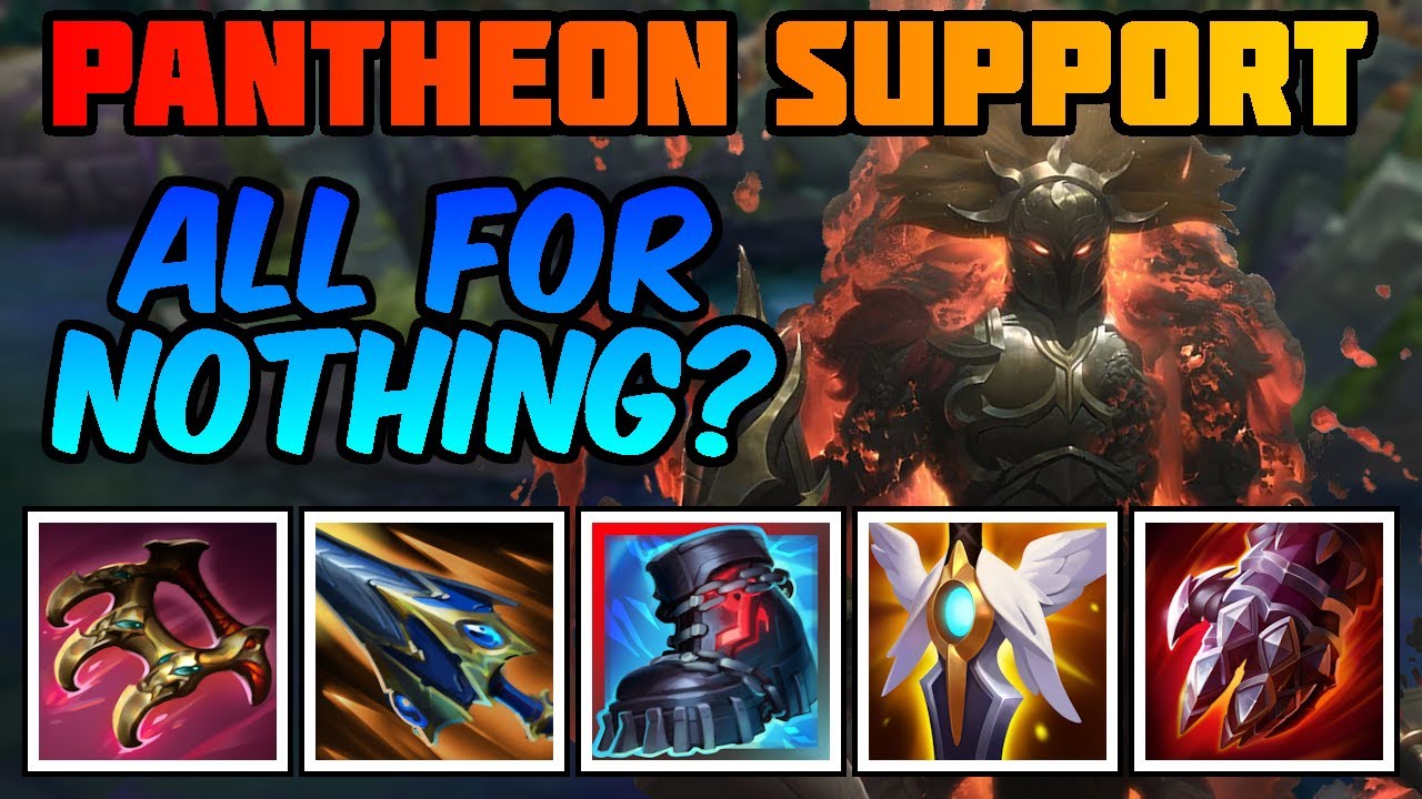 All for Nothing? - Pantheon Support [League of Legends] - YouTube