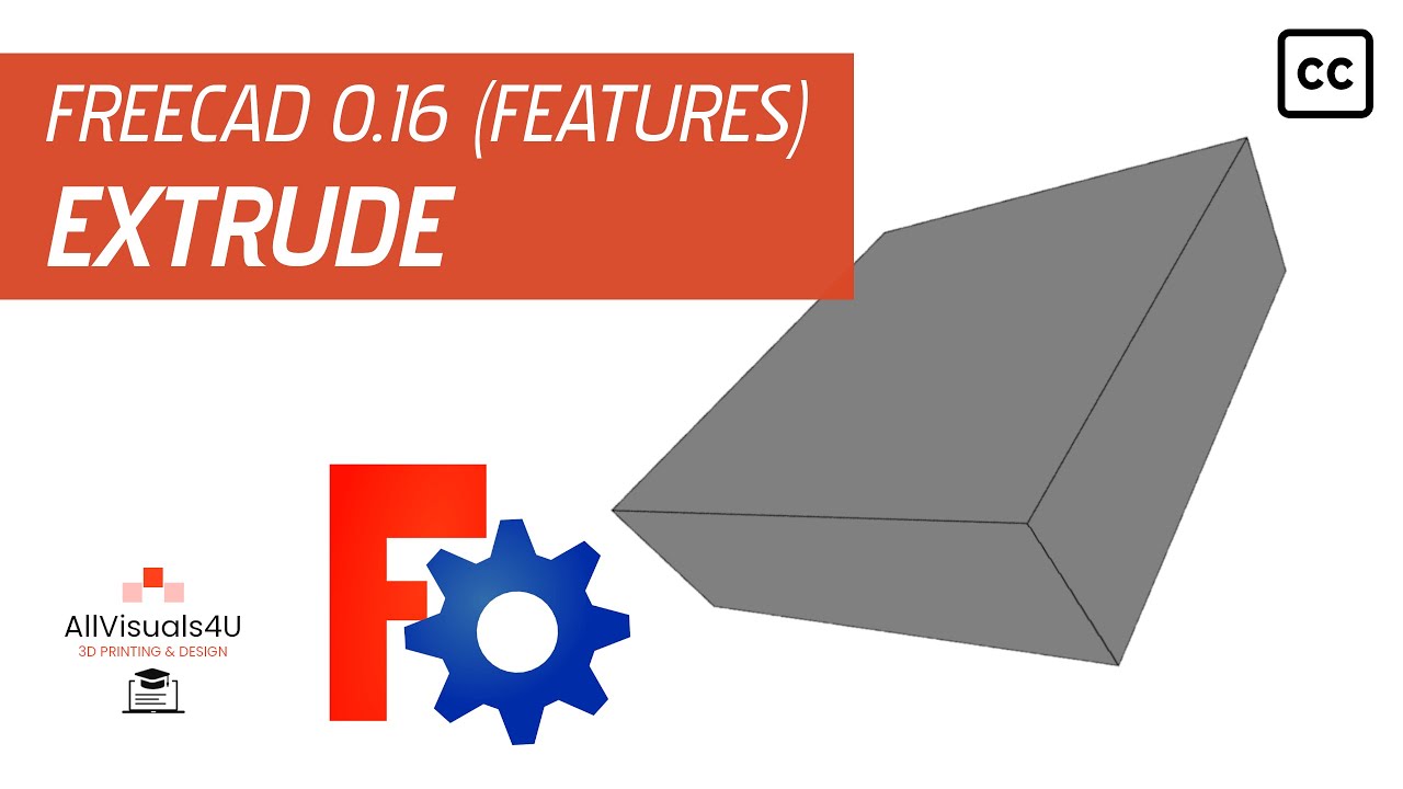 FreeCAD Tutorial Feature Extrude Part Workbench YouTube freecad-tutorial-feature-extrude-part-workbench-youtube