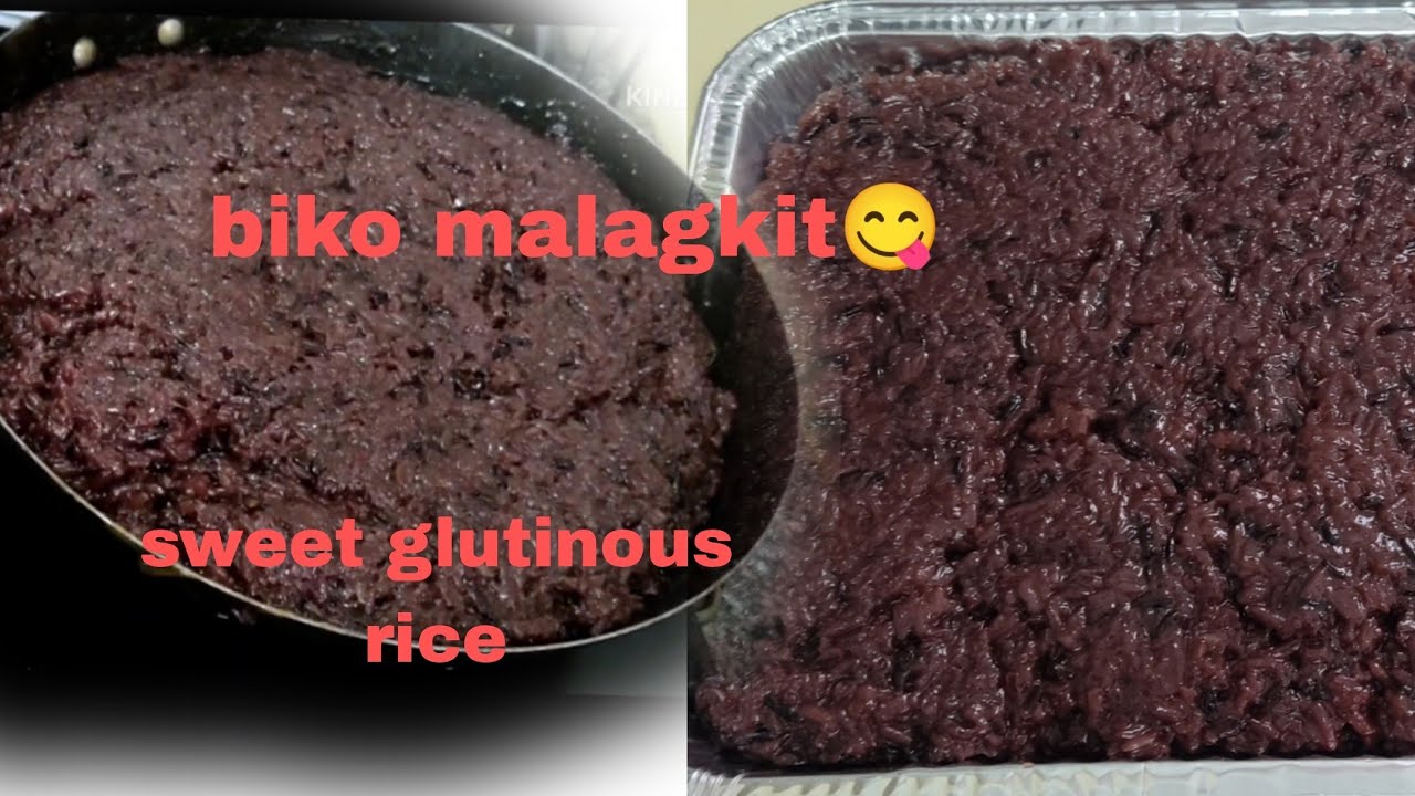 Making Biko Malagkit For New Year /Sweet Glutinous rice || CES Vlog 8.2 ...