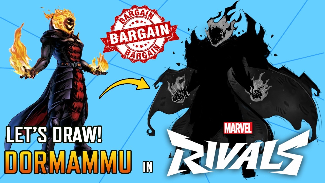 Let's Draw Dormammu in Marvel Rivals! - YouTube