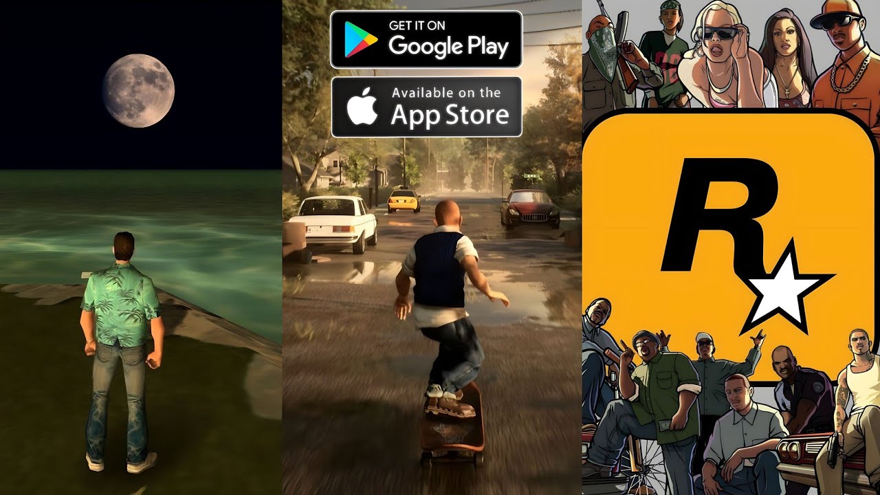 Top 10 GAME Rockstar Terbaik Sepanjang Masa di HP Android Offline - YouTube