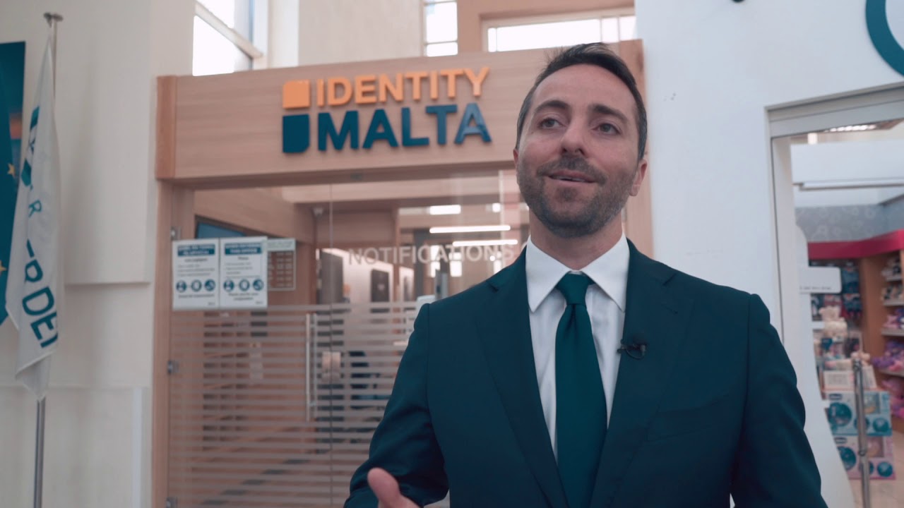 Alex Muscat visits reopened Identity Malta offIces - YouTube