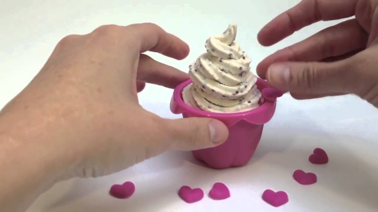 Play Doh Cupcakes Recipe How to make Cupcakes Playdough Mint Chocolate ...