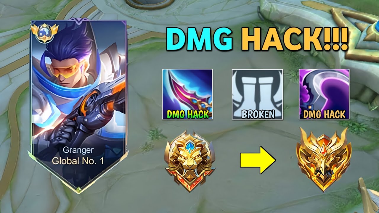 FINALLY!! BEST GRANGER FULL DAMAGE BUILD FOR SOLO RANKED GAME ...