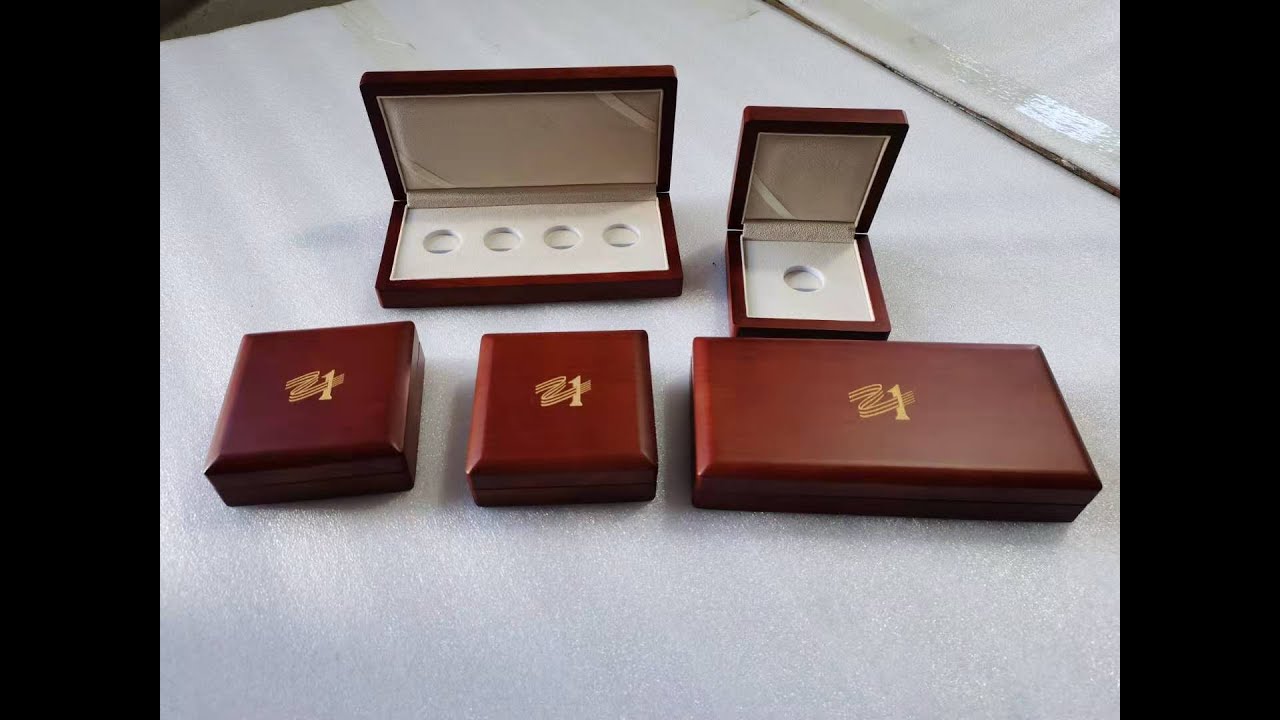 The commemorative coin packaging and display wooden box we produce in ...