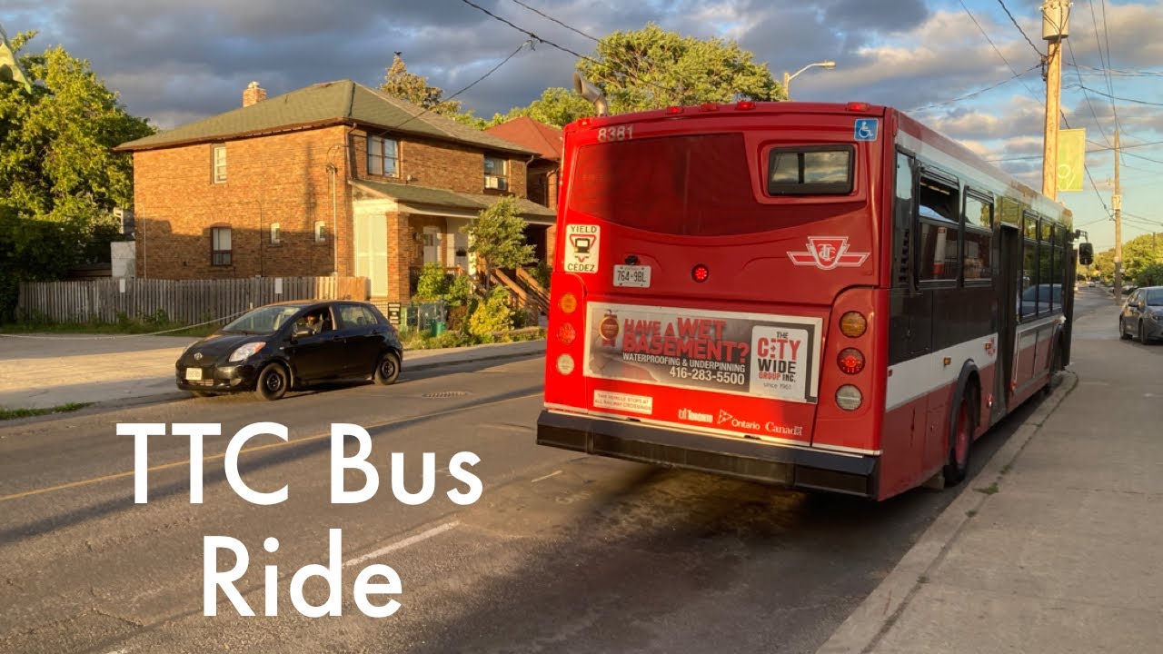 TTC 90 Vaughan Bus Ride 06/17/2022 - YouTube