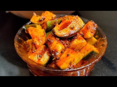 Sweet Mango Pickle Recipe‼️ Goan Mango Pickle Recipe ‼️ Instant Sweet ...