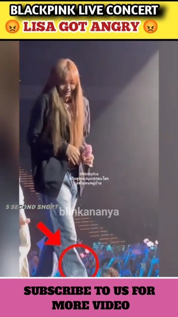 Blackpink Lisa Got Angry On Blink #lisa #shorts #viralvideo #blackpink ...